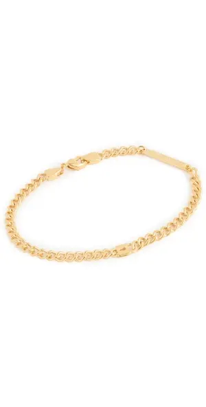 GWEN BELOTI Locked In Link Bracelet - Gold