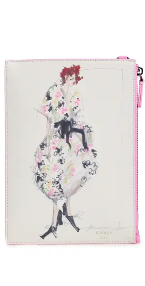 Marc Jacobs The Illustration Wristlet - Ribbon Pink
