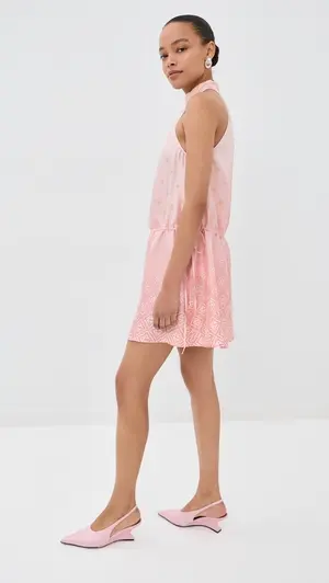 Casablanca Silk Mini Dress
