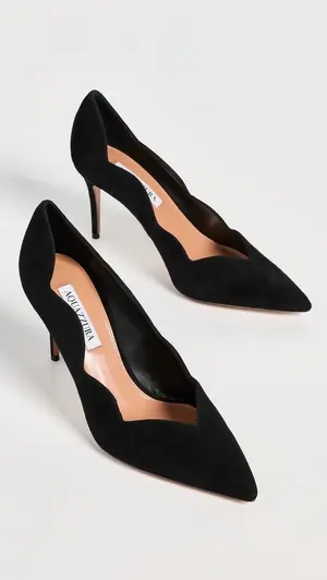 AQUAZZURA Petal Pumps 85