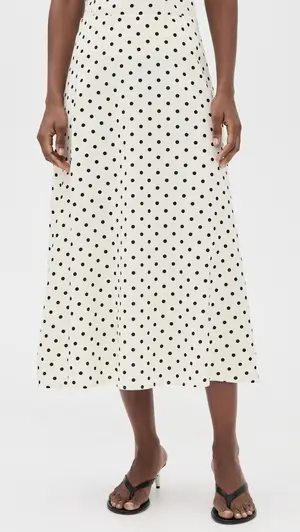 WAYF Blaire Midi Skirt