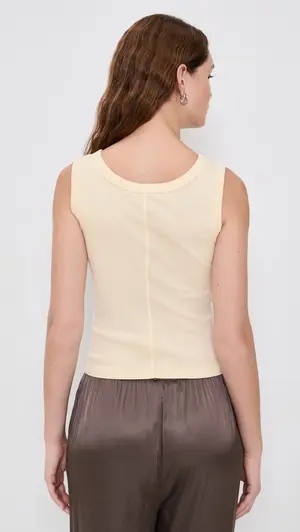 Enza Costa Supima Baby Rib Tank