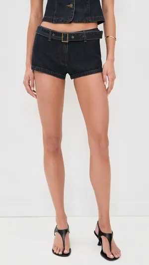 Lioness Afterglow Mini Denim Shorts