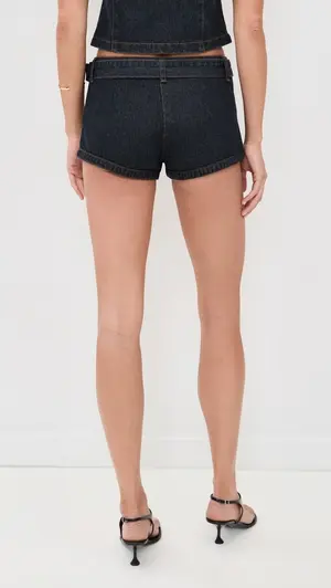 Lioness Afterglow Mini Denim Shorts