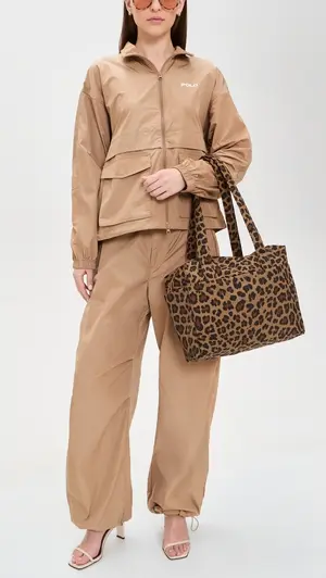 Baggu Everyday Cloud Tote Bag - Leopard