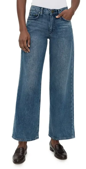 Rag & Bone Featherweight Saige Ankle Straight Jeans - River
