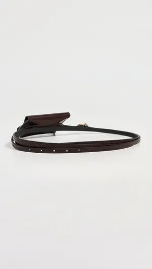 Rachel Comey Calfskin Wrap Belt With Pouch