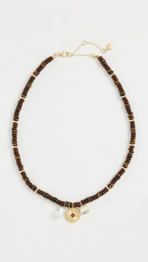 Baublebar Malia Semi-precious Charm Necklace