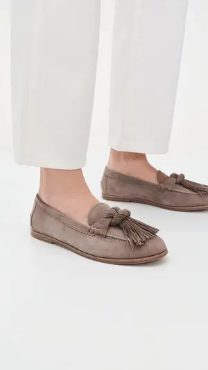 AQUAZZURA Freddie Moccasins