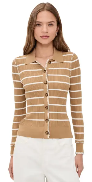 Rag & Bone Harper Stripe Cardigan