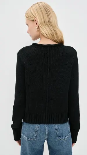 LA LIGNE Solid Mini Marina Pullover