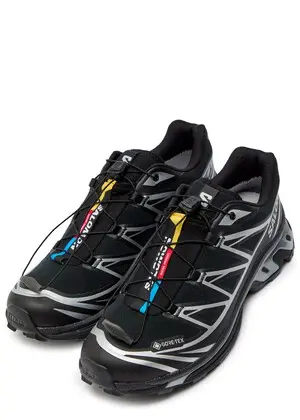 SALOMON Xt-6 Gtx Panelled Mesh Sneakers - Black