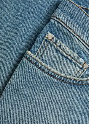 LARDINI Relaxed Tapered-leg Jeans