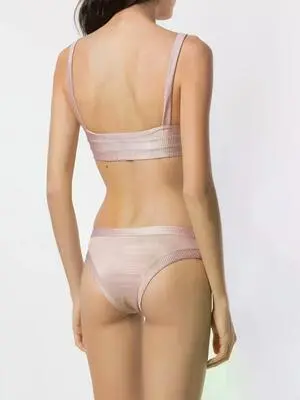 AMIR SLAMA Front Tie Detail Bikini Set