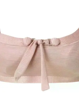 AMIR SLAMA Front Tie Detail Bikini Set