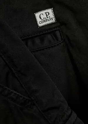 C.P. COMPANY Logo Stretch-cotton Cargo Shorts