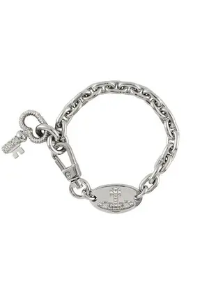VIVIENNE WESTWOOD Ovidia -plated Bracelet - Silver