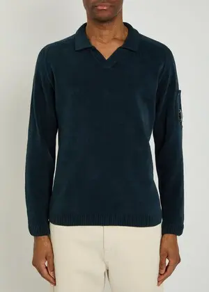 C.P. COMPANY Cotton Polo Jumper