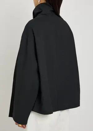 Studio Nicholson Tie-neck Woven Top