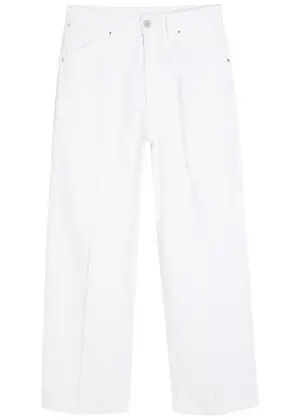 LEMAIRE Wide-leg Denim Jeans - White