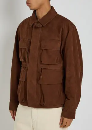 LEMAIRE Reporter Suede Jacket