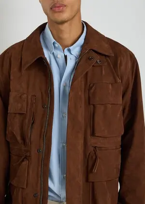 LEMAIRE Reporter Suede Jacket