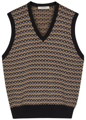 LEMAIRE Patterned Cotton-knit Vest