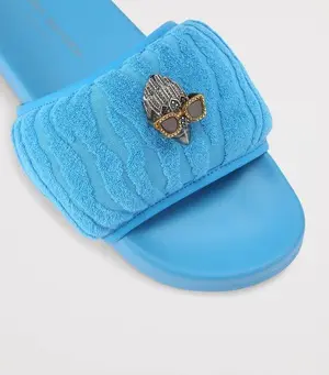 Kurt Geiger Terry Eagle Puff Slides