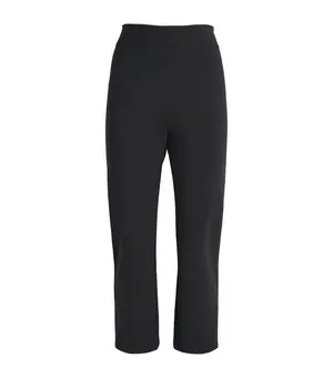 RÓHE Scuba Cigarette Tailored Trousers - Black