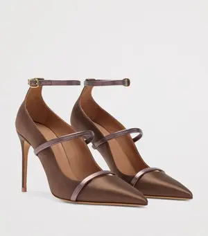 MALONE SOULIERS Diaz 90 Heeled Pumps - Nude