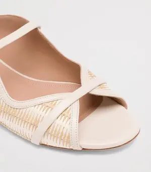 MALONE SOULIERS Norah Raffia Sandals