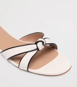 MALONE SOULIERS Nappa Leather Raquel Flat Sandals