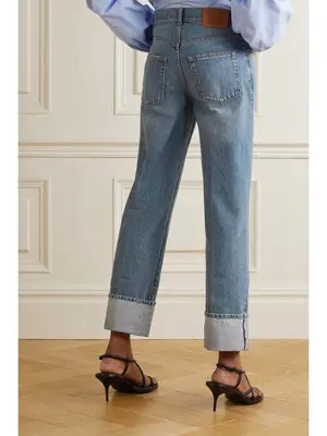 Alexander McQueen Mid-rise Straight-leg Jeans
