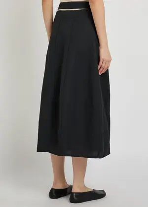 Studio Nicholson Belted Midi Skirt