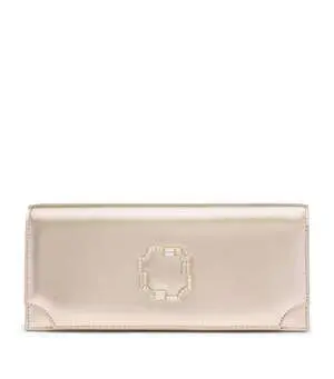 Malone Souliers Gold Tone Clutches