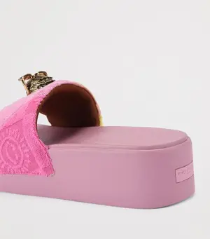 Kurt Geiger Meena Eagle Platform Slides
