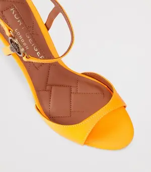 Kurt Geiger Leather Heeled Sandals