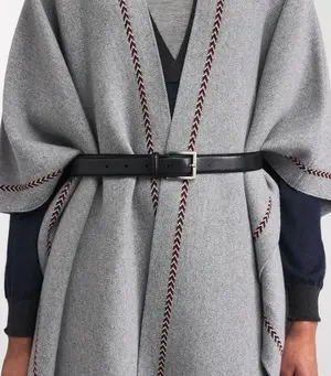 Johnstons Of Elgin Cashmere Hawk Poncho