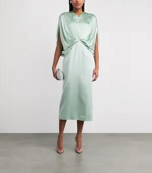 ROKSANDA Silk Tari Midi Dress