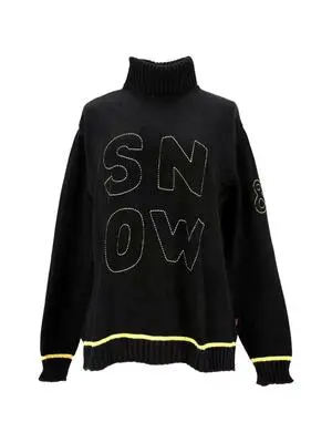 Dolce & Gabbana High-neck Embroidered Sweater