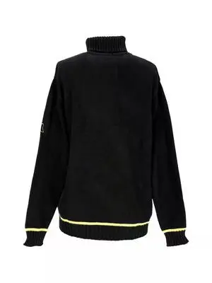 Dolce & Gabbana High-neck Embroidered Sweater