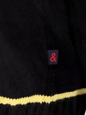 Dolce & Gabbana High-neck Embroidered Sweater