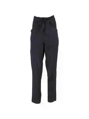 MARANT ETOILE Tie-waist Wool Trousers
