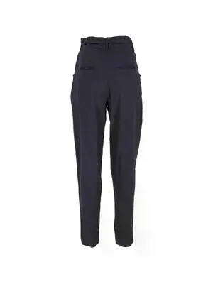 MARANT ETOILE Tie-waist Wool Trousers