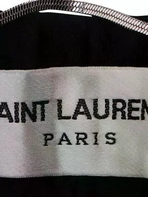 Saint Laurent Pleated Drawstring Trousers