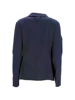 Prada Single-breasted Cotton Blazer
