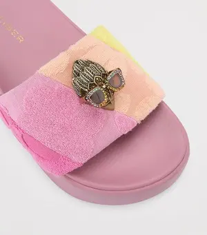 Kurt Geiger Meena Eagle Platform Slides