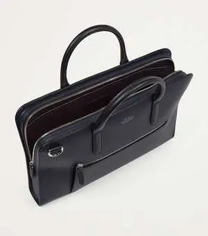 Smythson Leather Ultra Slim Briefcase