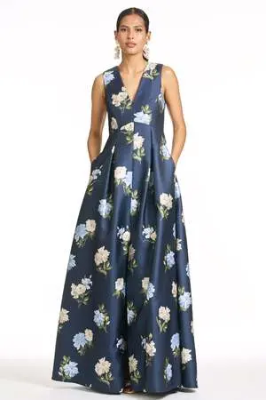 Sachin & Babi Brooklynne Gown - Maritime Corsage