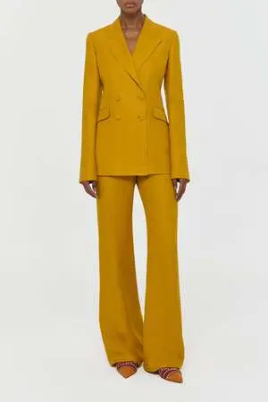 Gabriela Hearst Vesta Flare Pant - Wheat